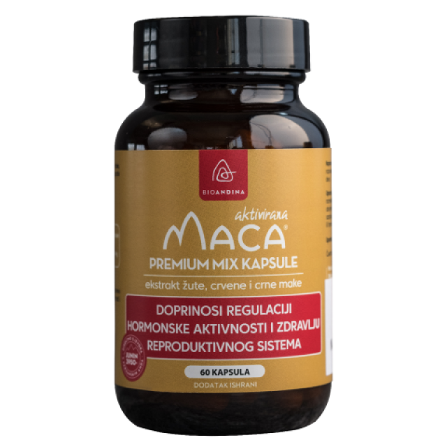 BIOANDINA PREMIUM MIX MACA KAPSULE A60