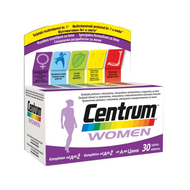 CENTRUM WOMEN TABLETE A30