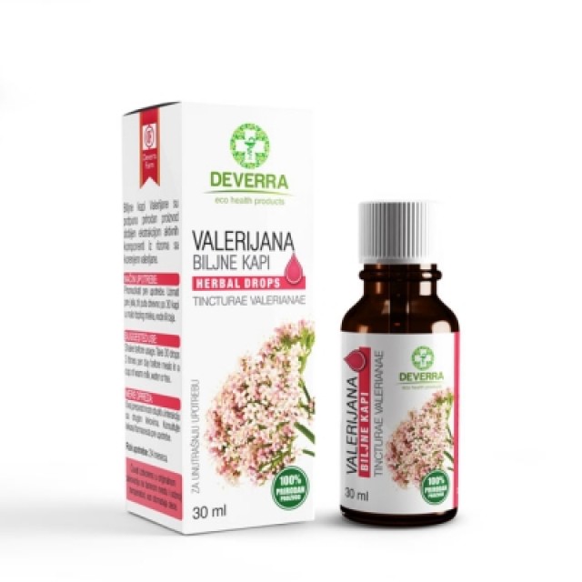 DEVERRA BILJNE KAPI VALERIJANE 30ML