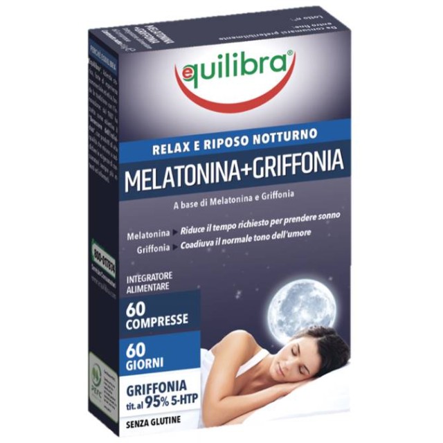 EQUILIBRA MELATONIN GRIFFONIA TBL A60