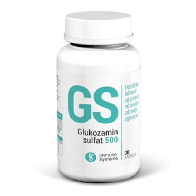 IMMUNO SYSTEMS GLUKOZAMIN SULFAT KAPSULE A40 2+1 GRATIS