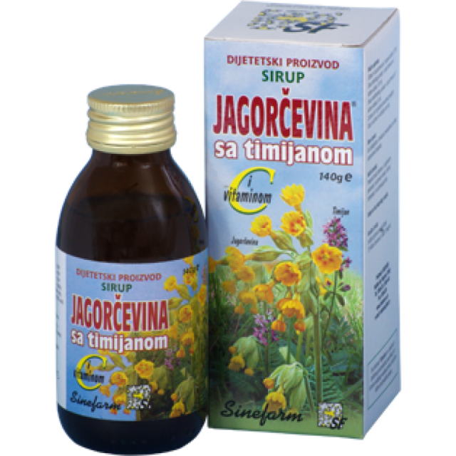 JAGORČEVINA SIRUP SA VITAMINOM C 140ML