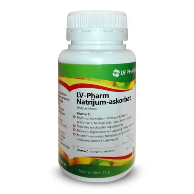 LV-PHARM NATRIJUM-ASKORBAT U PRAHU 75G