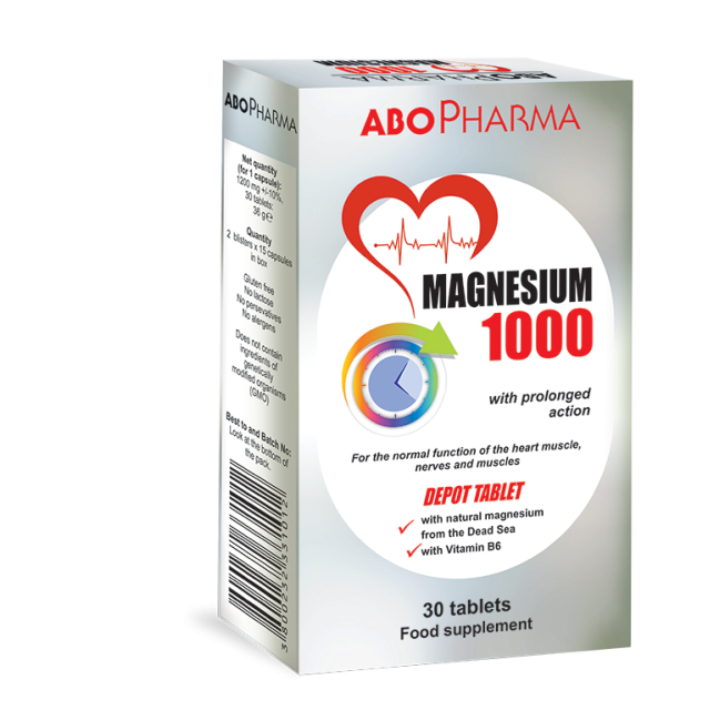 MAGNESIUM 1000 DEPO TABL A30