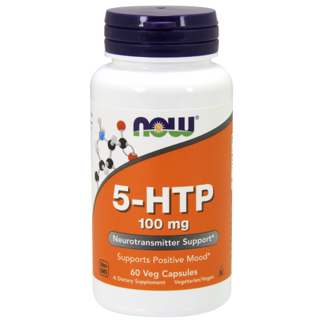 NOW 5-HTP KAPSULE 100MG A60