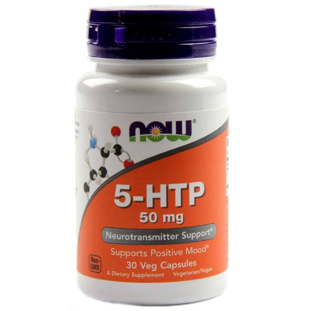 NOW 5-HTP KAPSULE 50MG A30