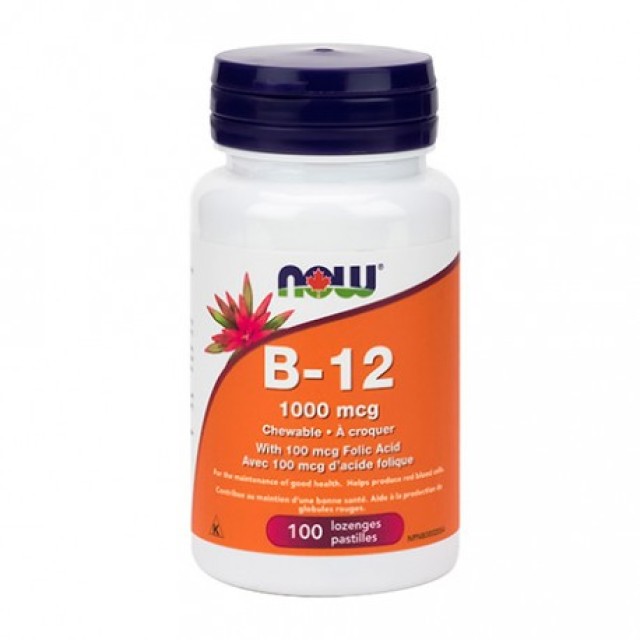 NOW B-12 TABLETE 1000MCG A100