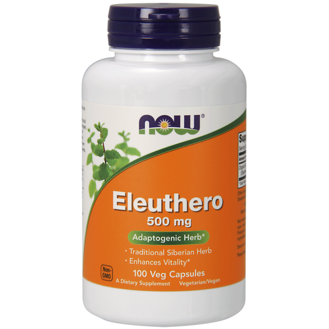 NOW ELEUTHERO KAPSULE 500MG A100