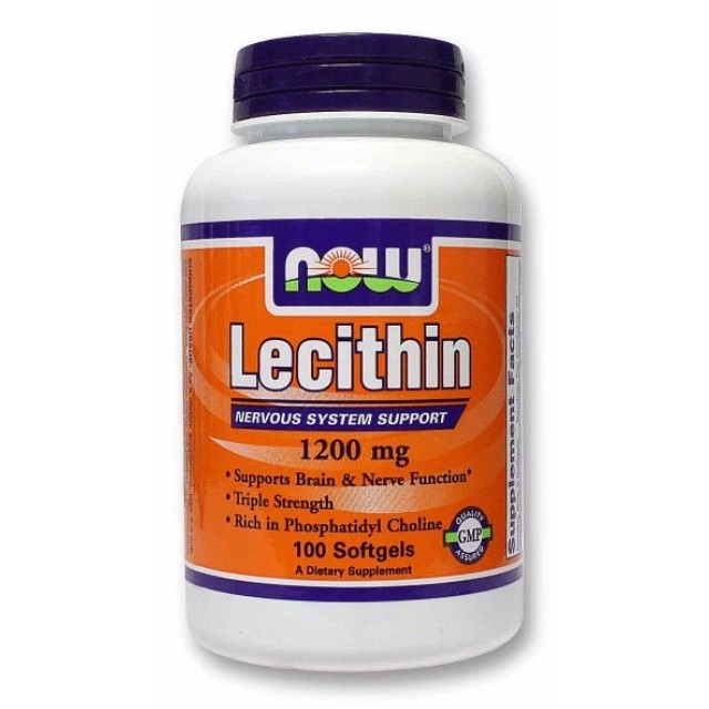 NOW LECITIN KAPSULE 1200MG A100