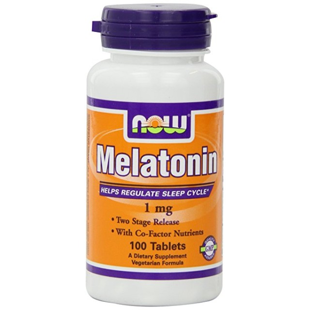 NOW MELATONIN TABLETE 1MG A100