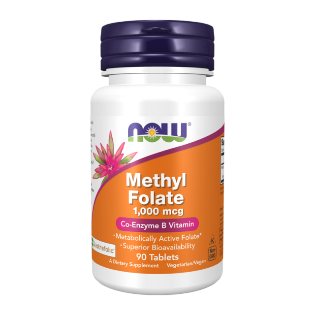 NOW METHYL FOLATE 1000MCG TABLETE A90