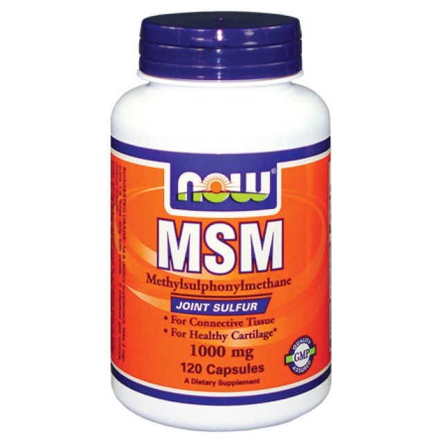 NOW MSM KAPSULE 1000MG A120