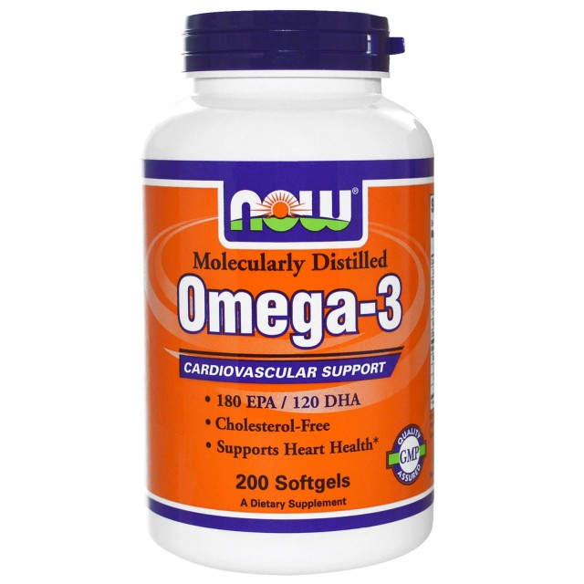 NOW OMEGA-3 KAPSULE 1000MG A200