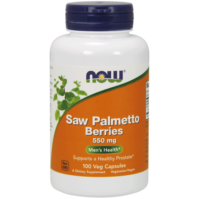 NOW SAW PALMETTO BOBICE KAPSULE 550MG A100