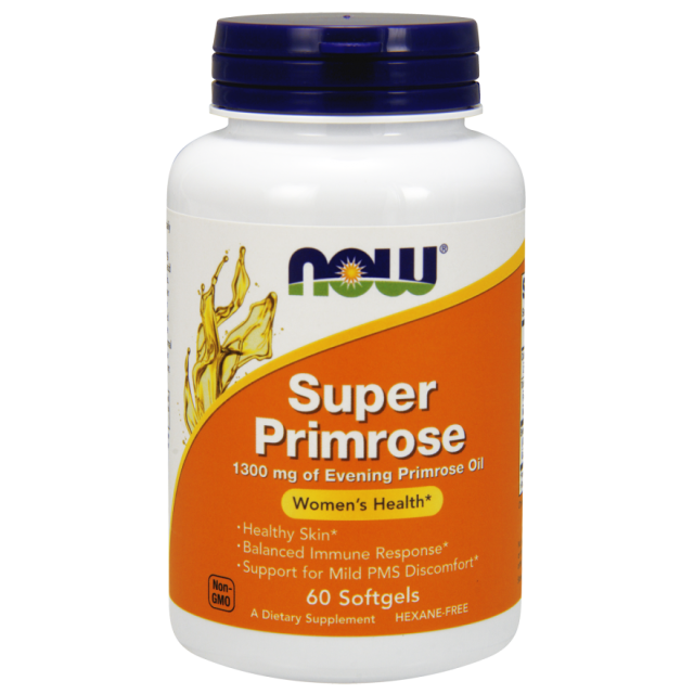 NOW SUPER PRIMROSE (NOĆURAK) KAPSULE 1300MG A60