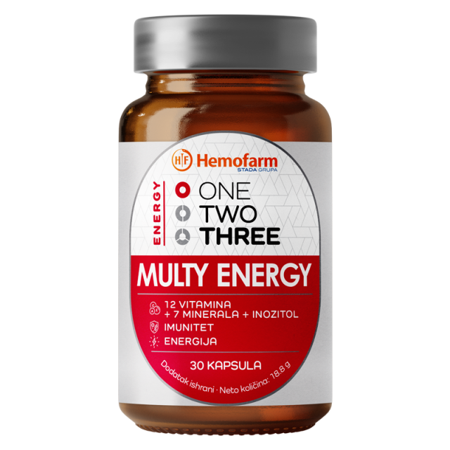 ONE TWO THREE MULTY ENERGY KAPSULE A30