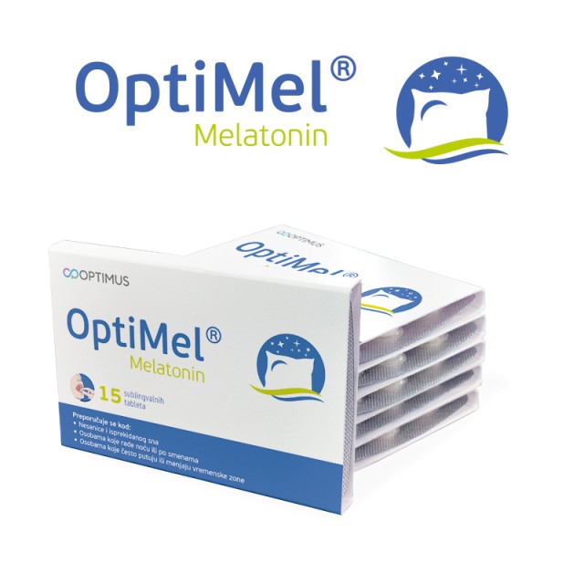 OPTIMEL MELATONIN SUBLINGVALNE TABLETE A15