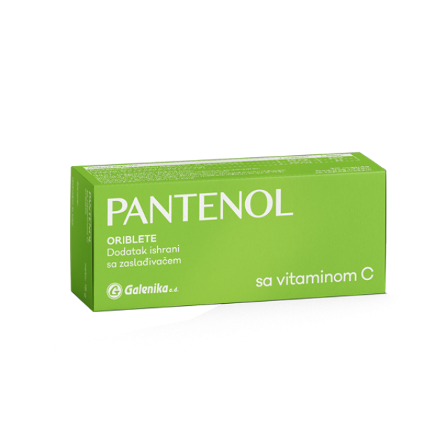 PANTENOL SA VITAMINOM C ORIBLETE A20