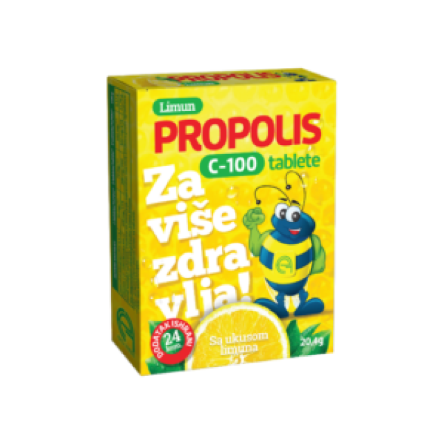 PROPOLIS C-100 LIMUN TABLETE A24