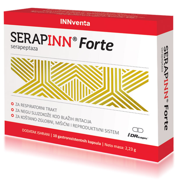 SERAPINN FORTE CAPS 10X