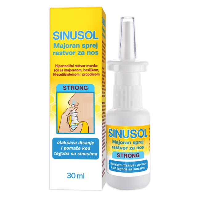 SINUSOL MAJORAN SPREJ ZA NOS 30ML