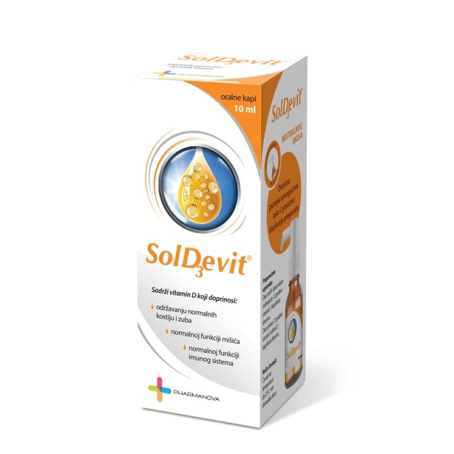 SOLDEVIT RASTVOR SA DOZEROM 10ML