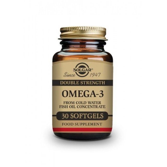 SOLGAR OMEGA 3 DOUBLE STRENGHT CPS A30