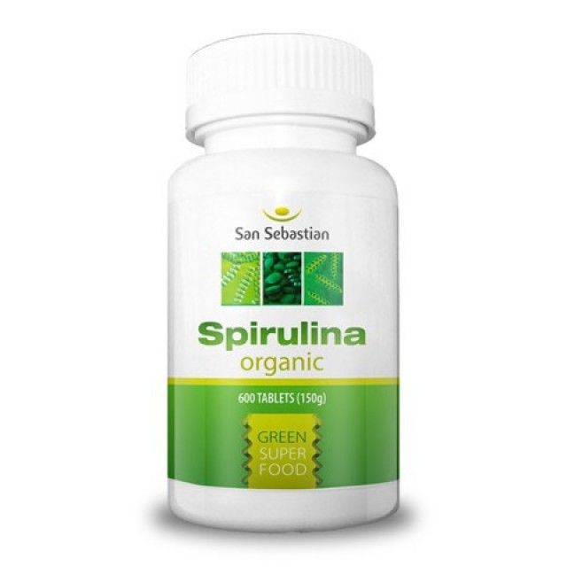 SPIRULINA TABLETE 250MG A600