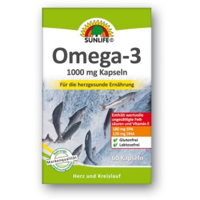 SUNLIFE OMEGA-3 KAPSULE 1000MG A60