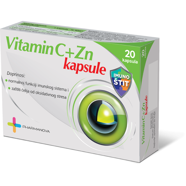 VITAMIN C + CINK KAPSULE A20