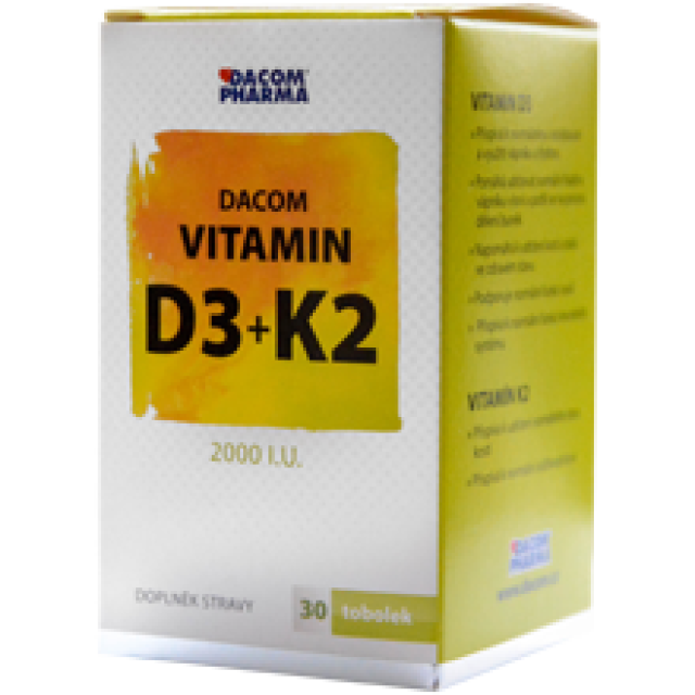 VITAMIN D3+K2 CAPS.30x2000I.U.