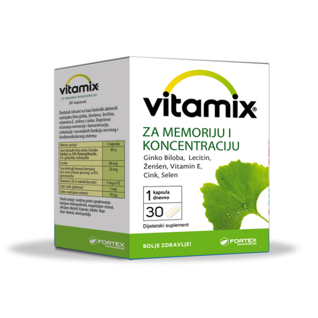 VITAMIX ZA MEMORIJU I KONCENTRACIJU KAPSULE A30