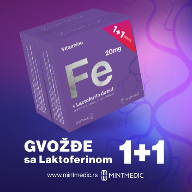 VITAMMINE FE + LACTOFERRIN DIRECT KES A20 (1+1 GRATIS)