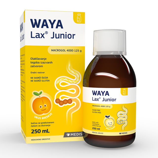 WAYA LAX JUNIOR ORALNI RASTVOR 250ML