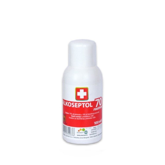 ALKOSEPTOL RASTVOR 70% 100ML