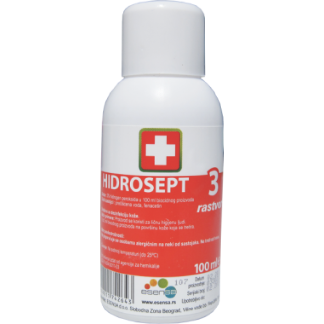 HIDROSEPT RASTVOR 3% 100ML