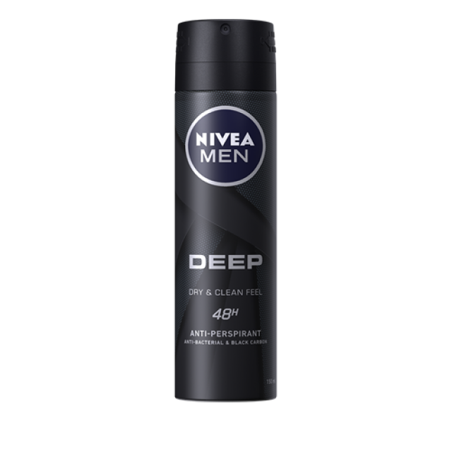 NIVEA MEN DEEP DEZODORANS U SPREJU 150ML