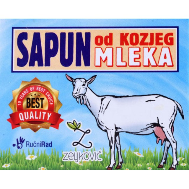 ZELJKOVIĆ SAPUN OD KOZJEG MLEKA