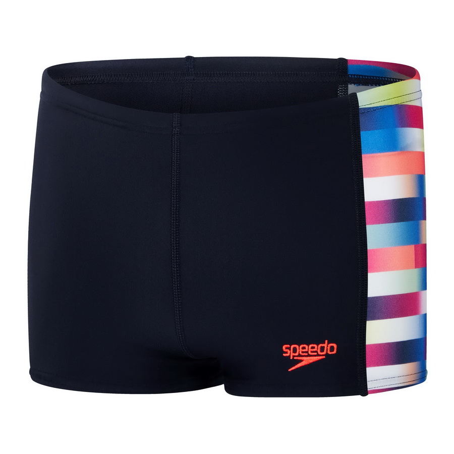 Speedo Digital Panel Aquashort Navy Red