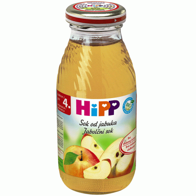 HIPP SOK BLAGI OD JABUKE 200ML