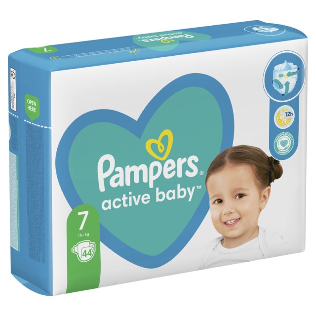 PAMPERS PELENE ACTIVE BABY 7 (44 KOMADA)