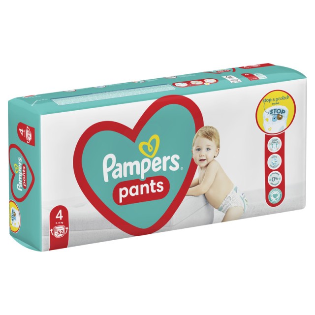 PAMPERS PELENE GAĆE 4 (52 KOMADA)