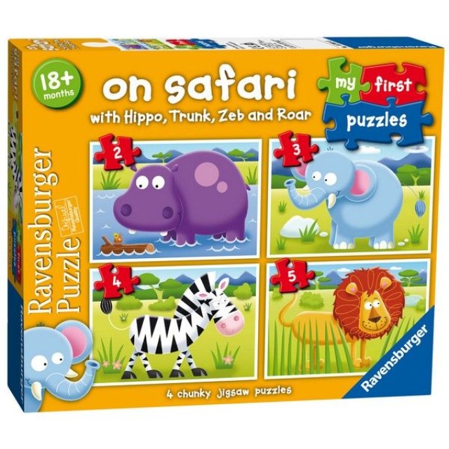 RAVENSBURGER SLAGALICA SAFARI 4 U 1