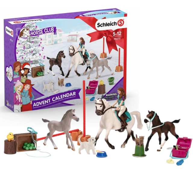 SCHLEICH ADVENT CALENDAR-HORSE CLUB 98270