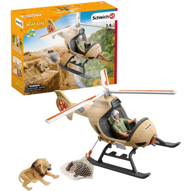 SCHLEICH HELIKOPTER ZA SPASAVANJE ŽIVOTINJA 42476