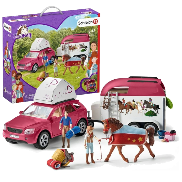 SCHLEICH HORSE CLUB - AUTO SA PRIKOLICOM 42535