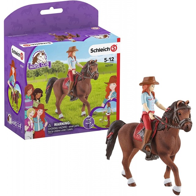 SCHLEICH HORSE CLUB - HANNAH & CAYENNE 42539