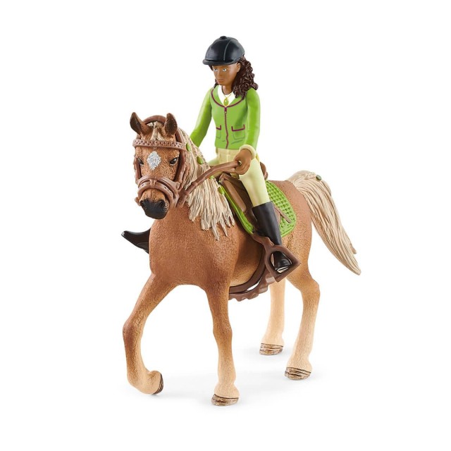 SCHLEICH HORSE CLUB - SARAH & MYSTERY 42542