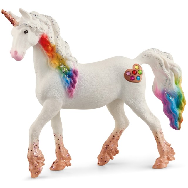 SCHLEICH JEDNOROG LOVE RAINBOW KOBILA 70726