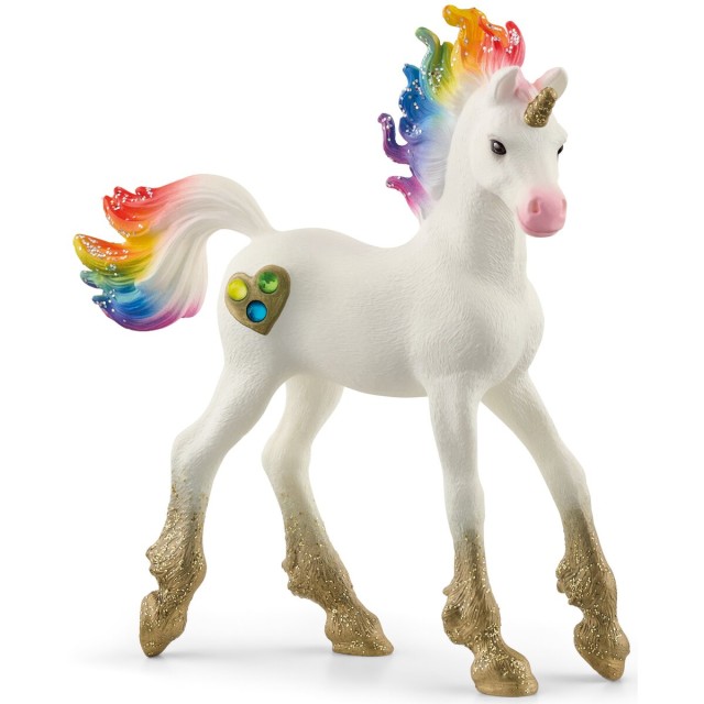 SCHLEICH JEDNOROG LOVE RAINBOW ŽDREBE 70727